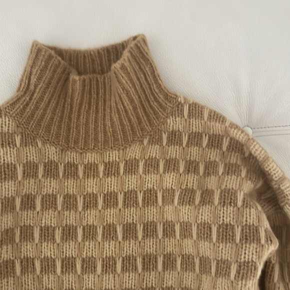 Everlane | Sweaters | Everlane The Cloud Checkered Turtleneck | Poshmark